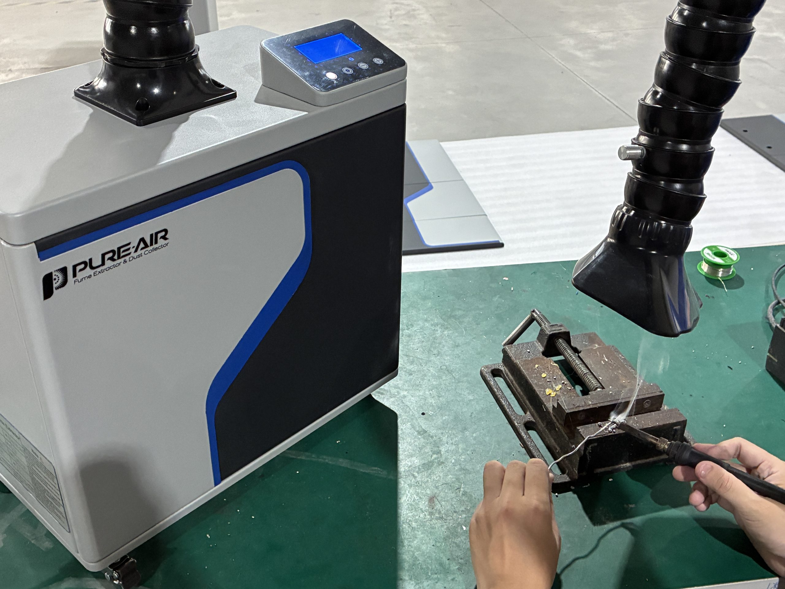 Efficient Fume Extraction Solutions for Laser Marking and Soldering