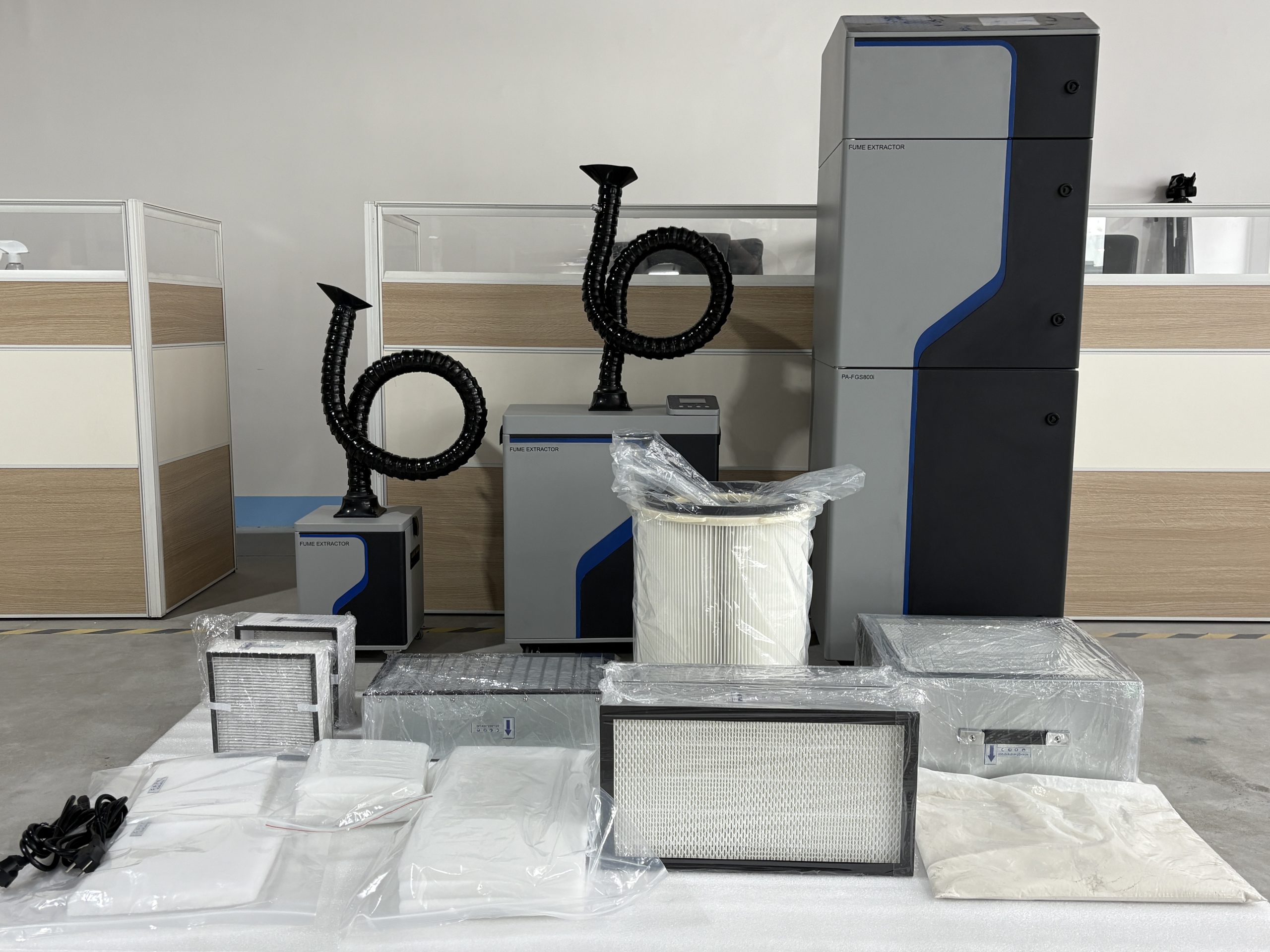 Core Structure of PURE-AIR Industrial Fume Extractor | PURE-AIR