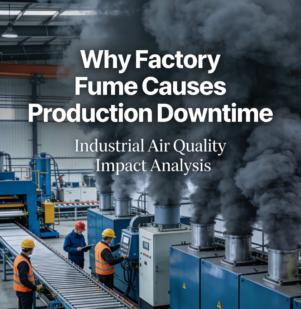 Why Factory Fume Causes Production Downtime | PURE-AIR
